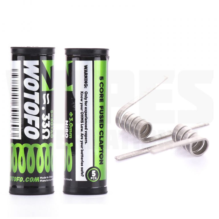 Wotofo 5 Core Fused Clapton Coil (5-pack) | Vapes International
