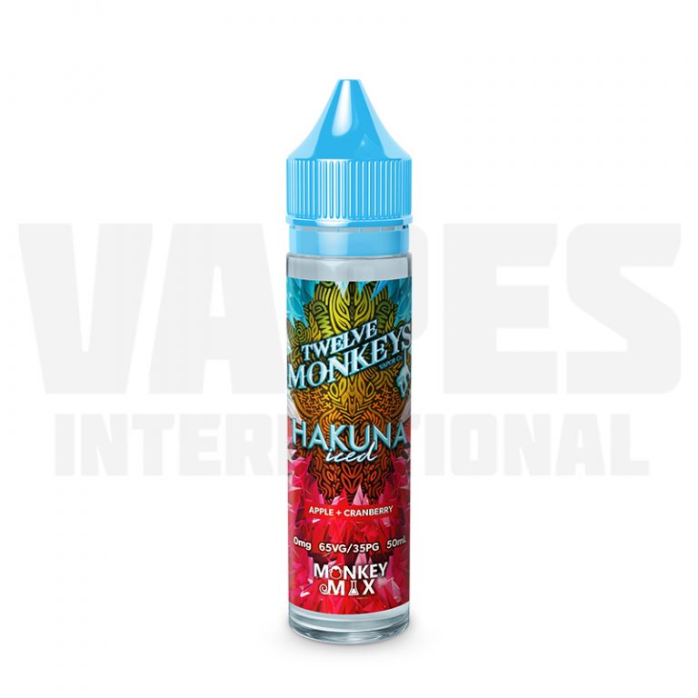 12 Monkeys - Hakuna Iced (50 ml, Shortfill) | Vapes International