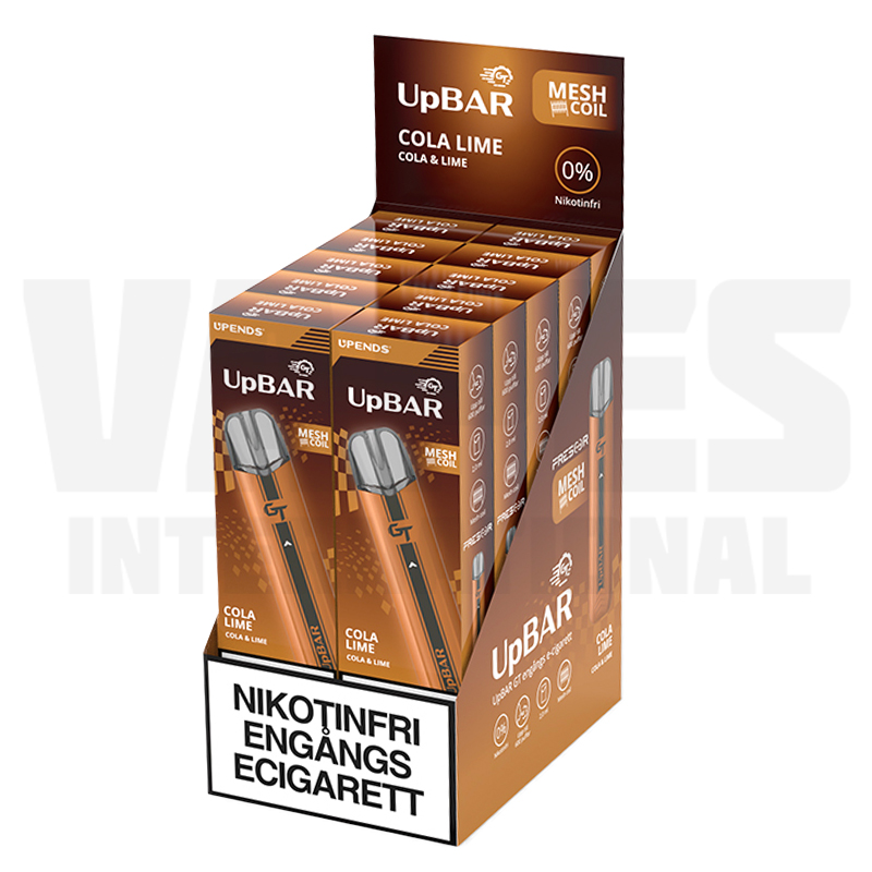 UpBAR GT – Cola Lime (Nikotinfri Engångs Vape) | Vapes International