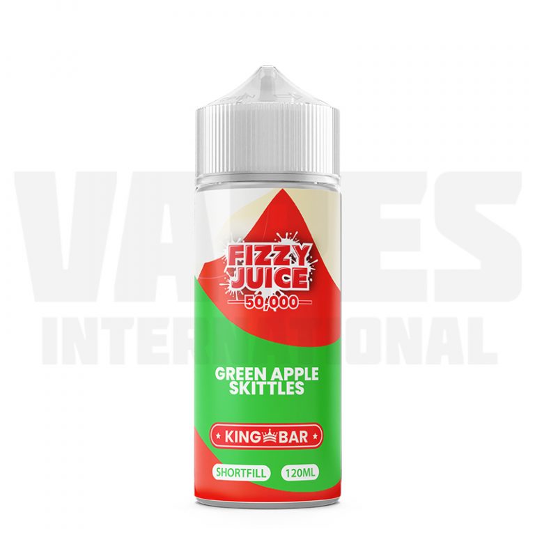 Fizzy - Green Apple Skittles (100 ml, Shortfill) | Vapes International
