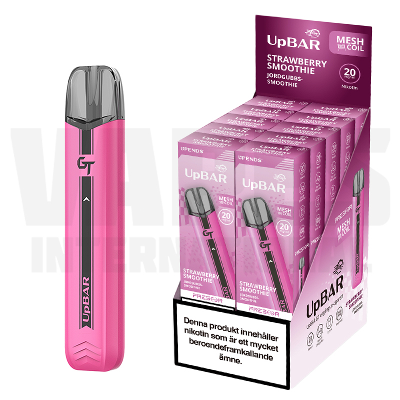 UpBAR GT 800 - Strawberry Smoothie (20 mg, Engångs Vape) | Vapes ...