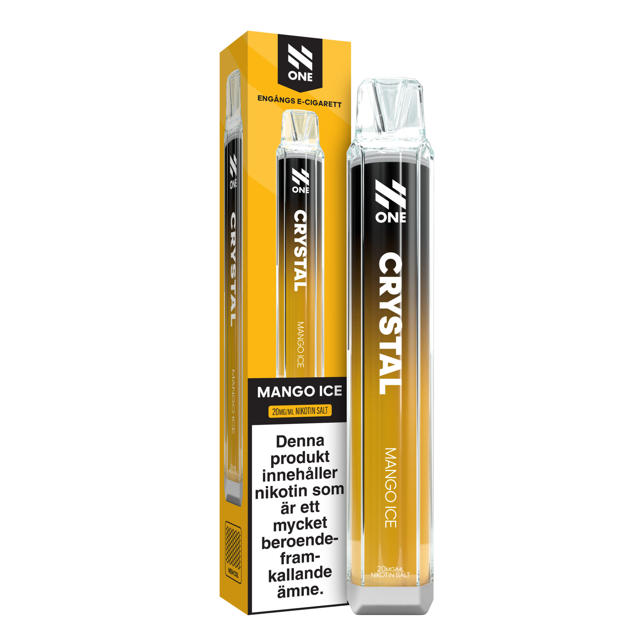 N-One Crystal Mesh - Mango Ice (20 mg, Engångs vape) | Vapes International